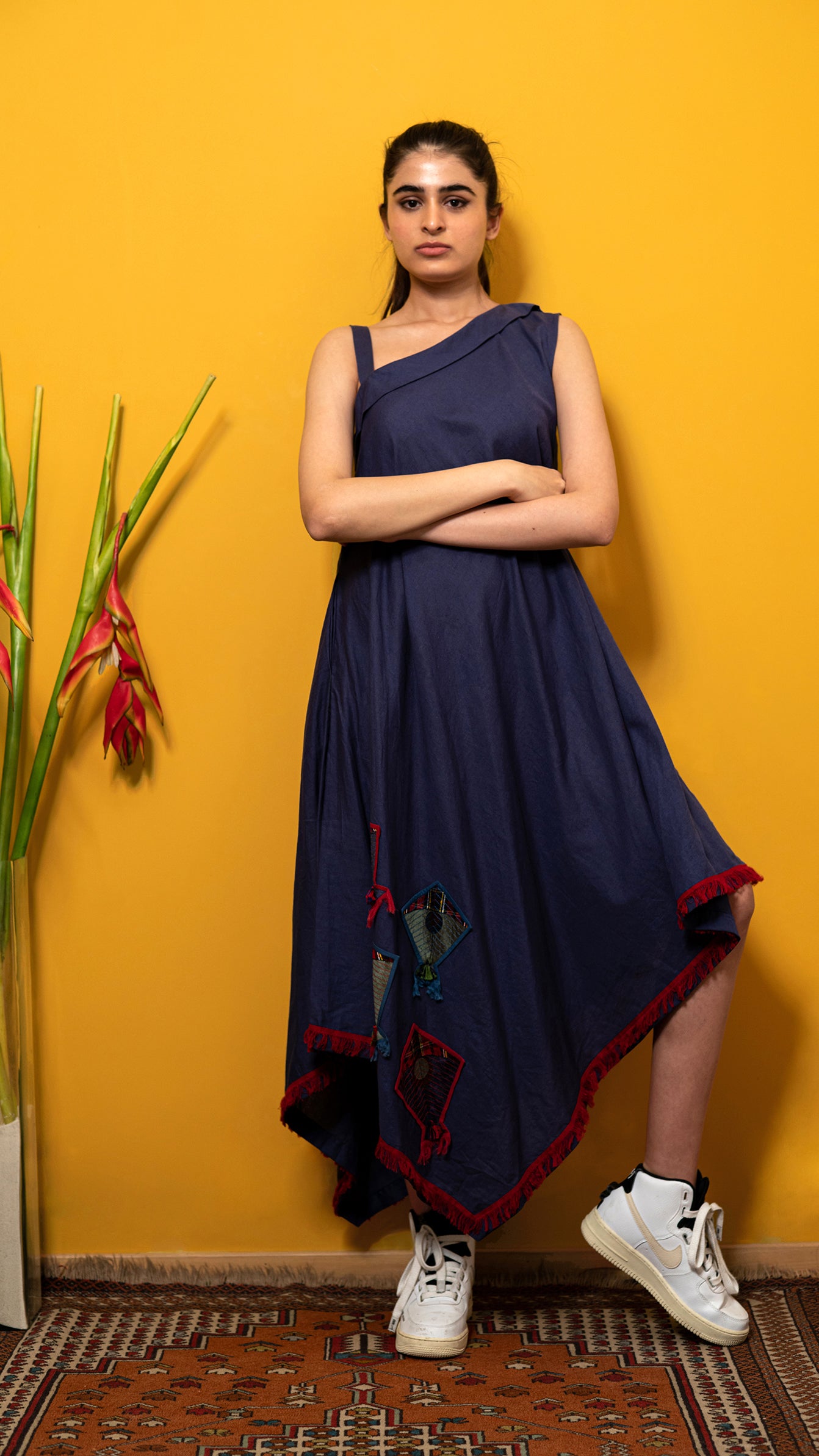 Linen Kite dress – Asmita Marwa