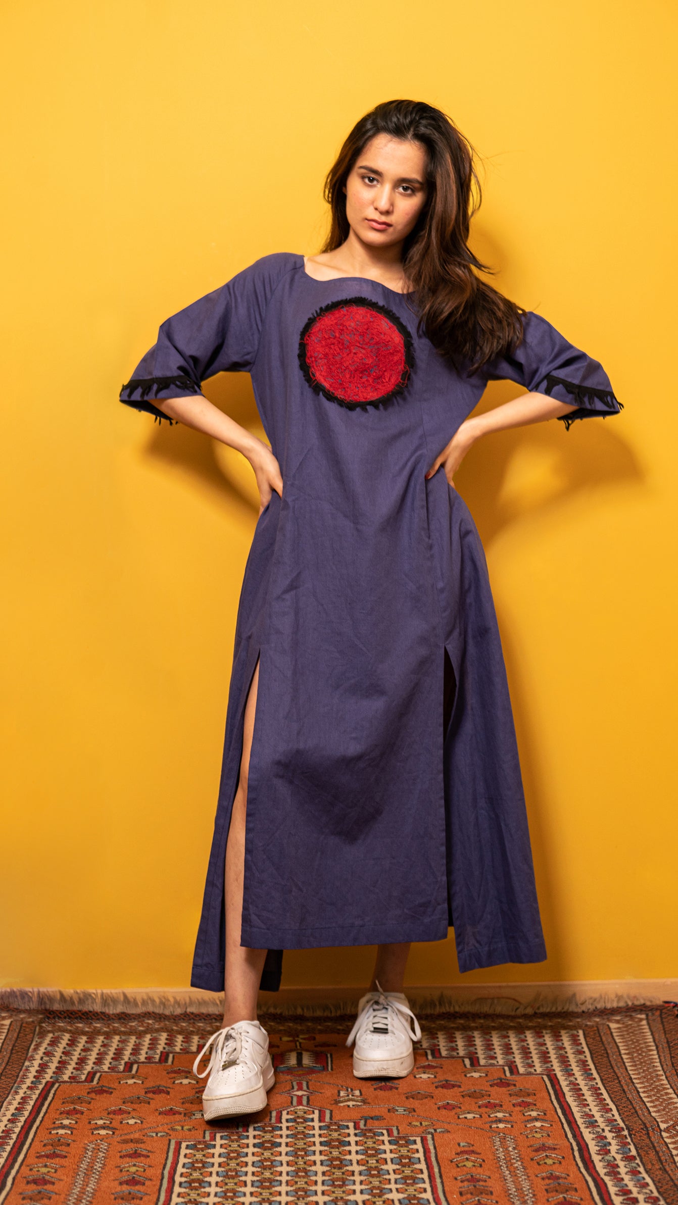 Linen Slit kurta – Asmita Marwa